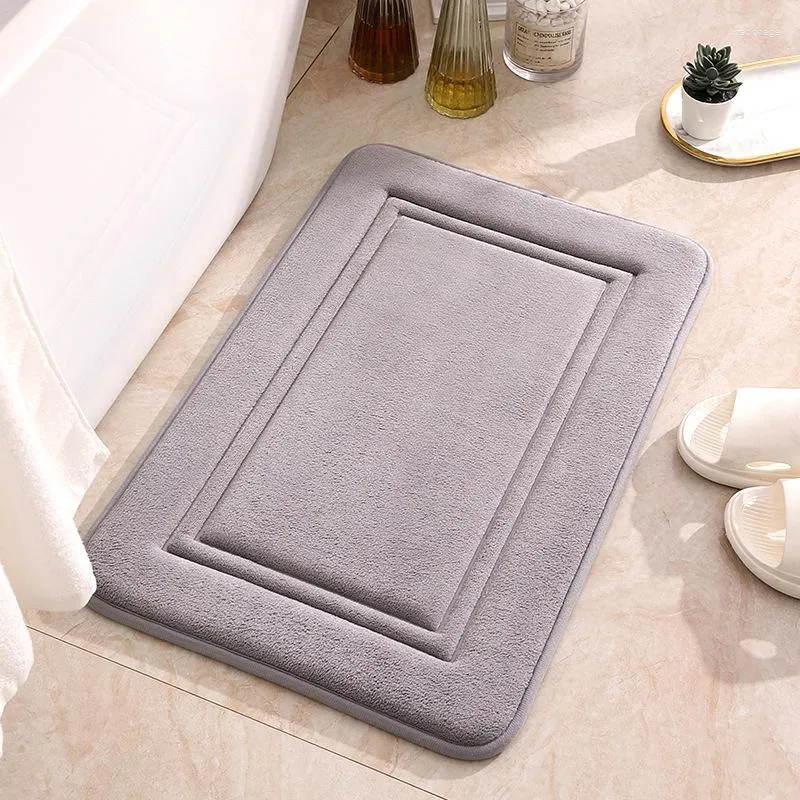 DHgate.com:Cobblestone Embossed Bath Mat: Premium Non-Slip Memory Foam ...