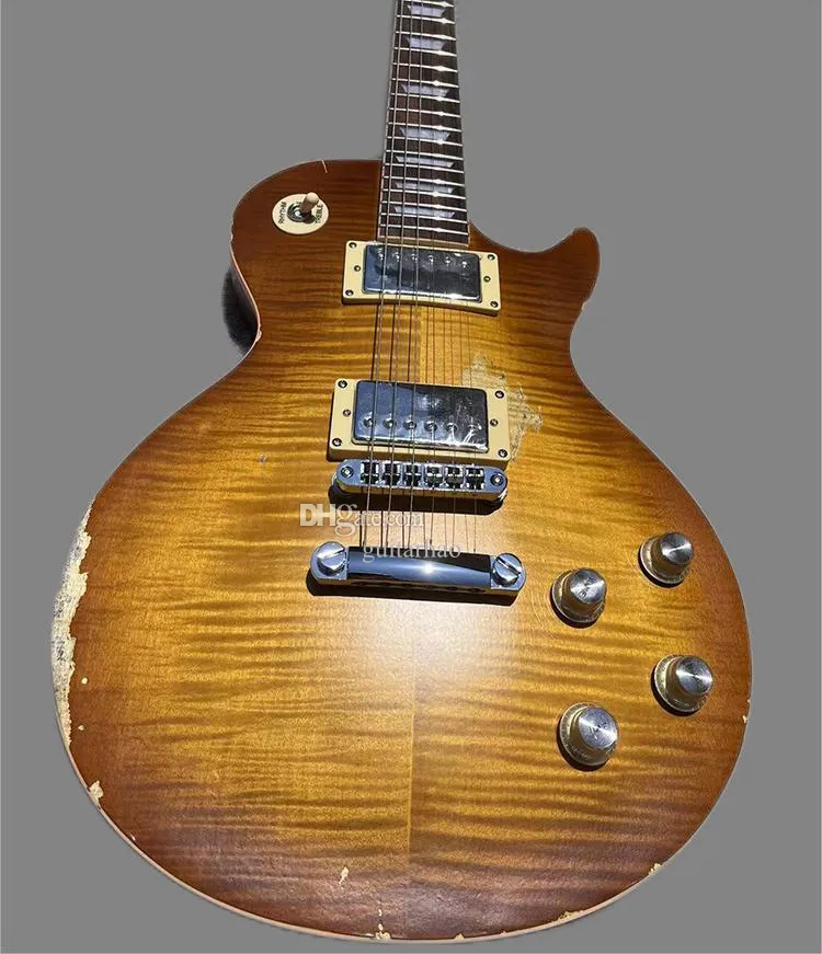 UpdateShop Solid Wood Electric Guitar: Classic Design, Quality Hardware ...