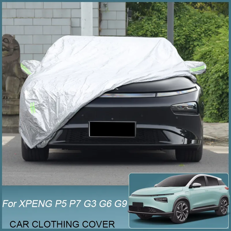 XPENG Car Sunshade, Waterproof Dustproof UV Protection Sunshade for XPENG G3 G3i G6 G9 P5 P7 P7i ...