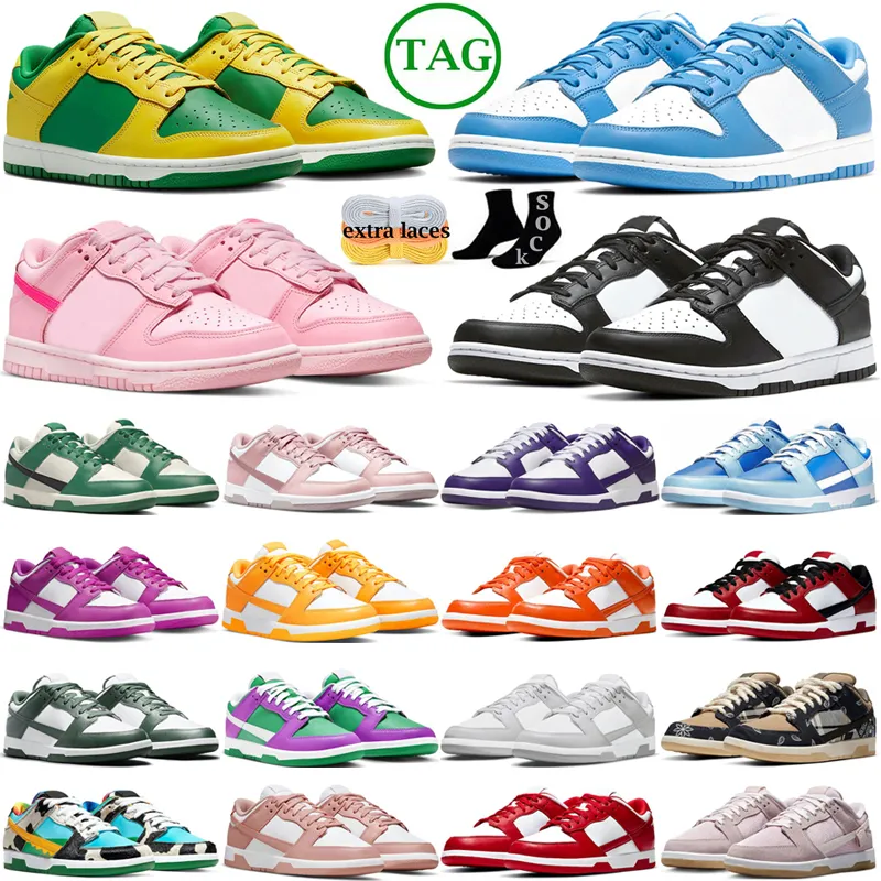 Panda Chunky Low Shoes: Vibrant Colors, Reverse Brake, Paisley/Grey ...