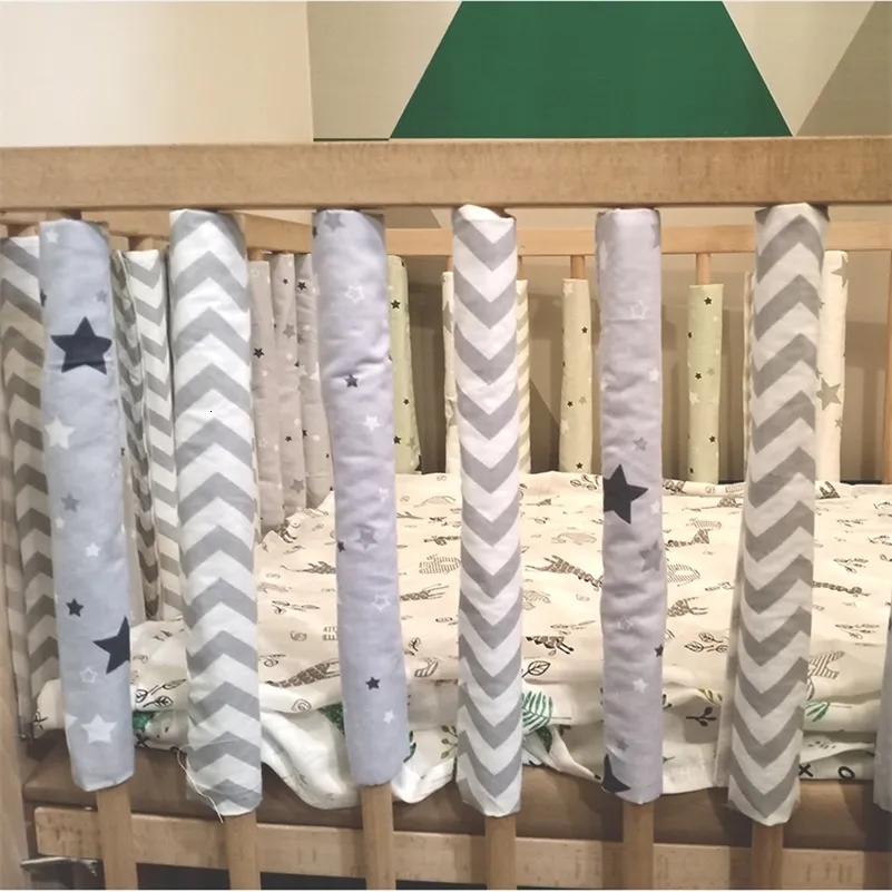 Premium Crib Bed Bumper Pads 12-Piece Set - Soft & Safe Protection ...