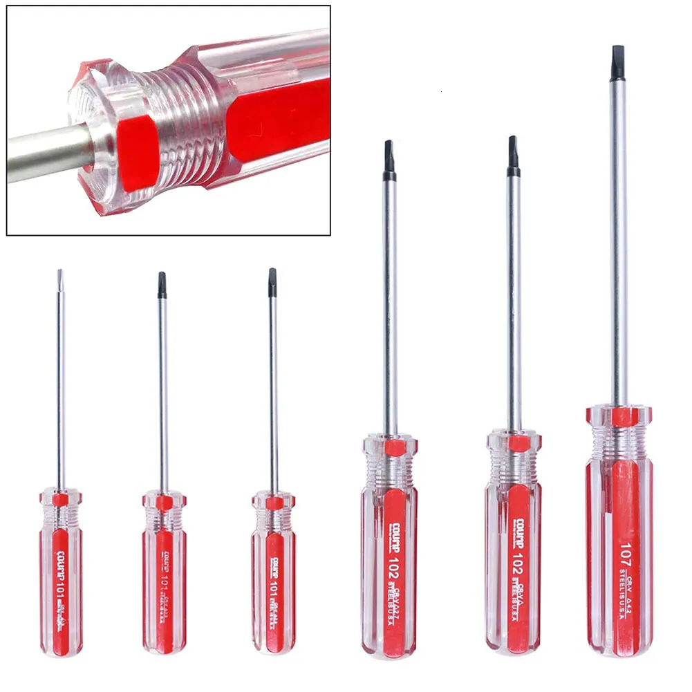 Precision Triangle Screwdriver Set 6-Piece - Triangle Head Screwdriver ...