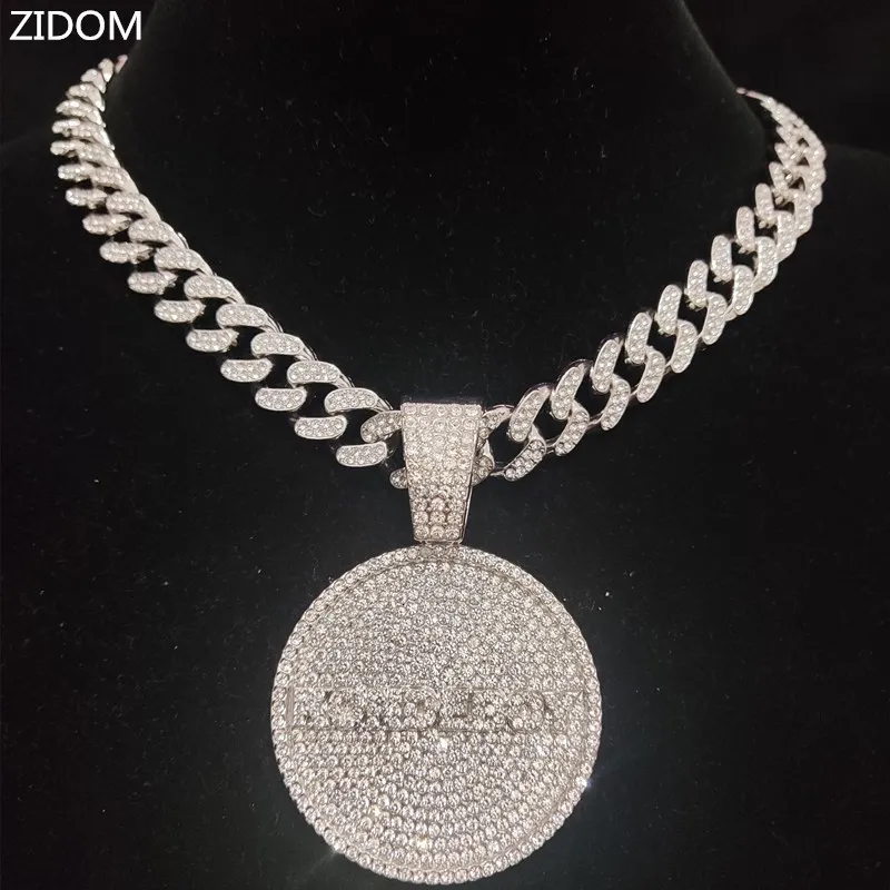 Hip Hop KONDE BOY Letter Pendant Necklace With Cuban... From Buyocean08 ...