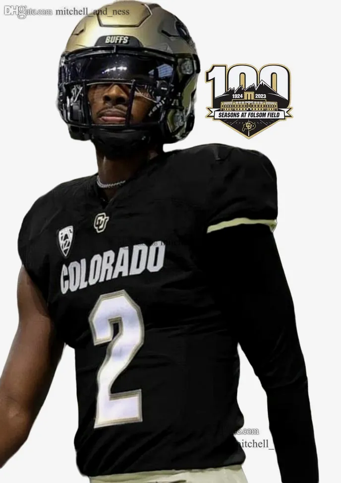 Colorado Buffaloes 100th Anniversary 1924 2023 NCAA Football Shedeur ...