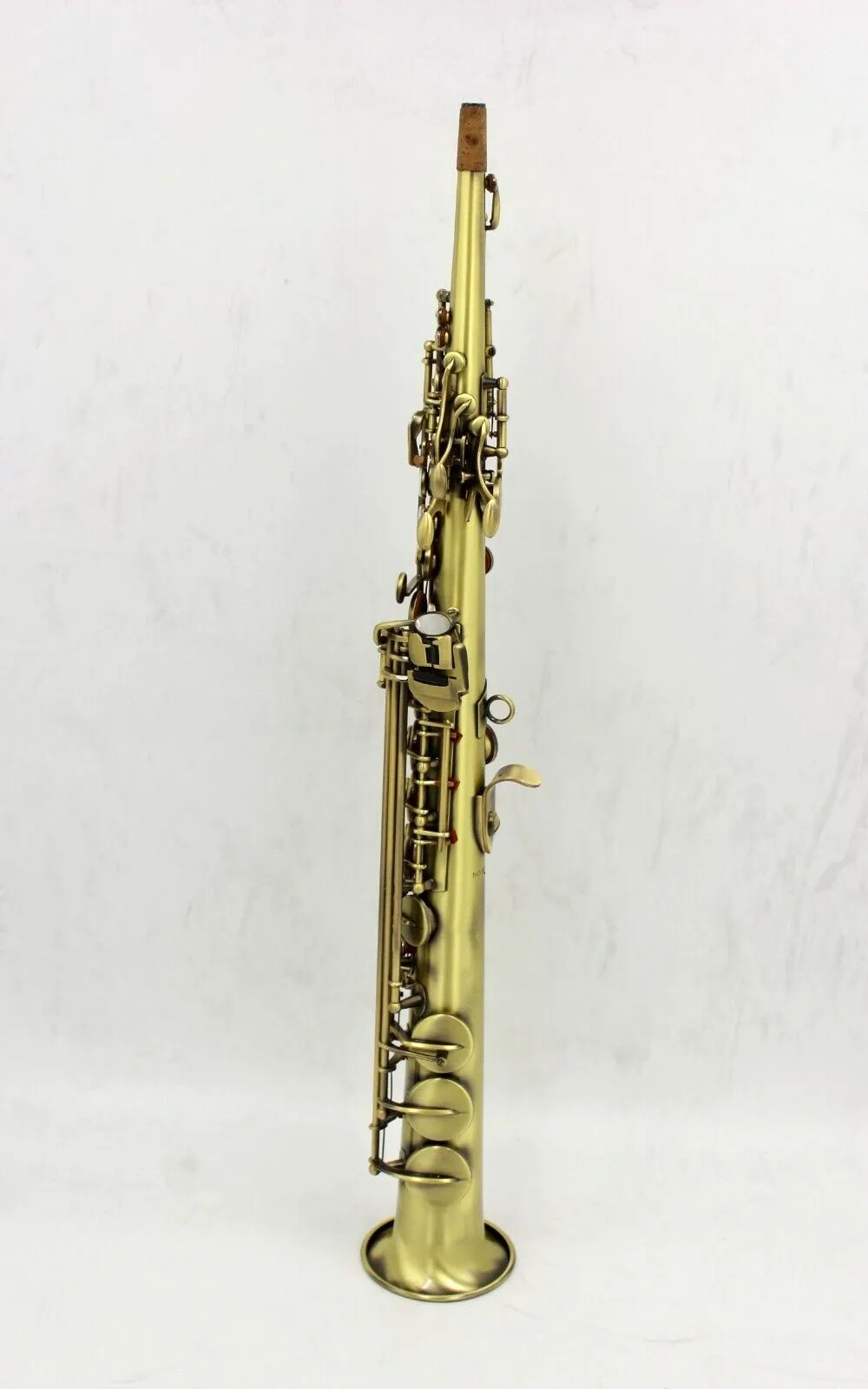 Antique Soprano Saxophone - Professional Straight Soprano Sax with G ...