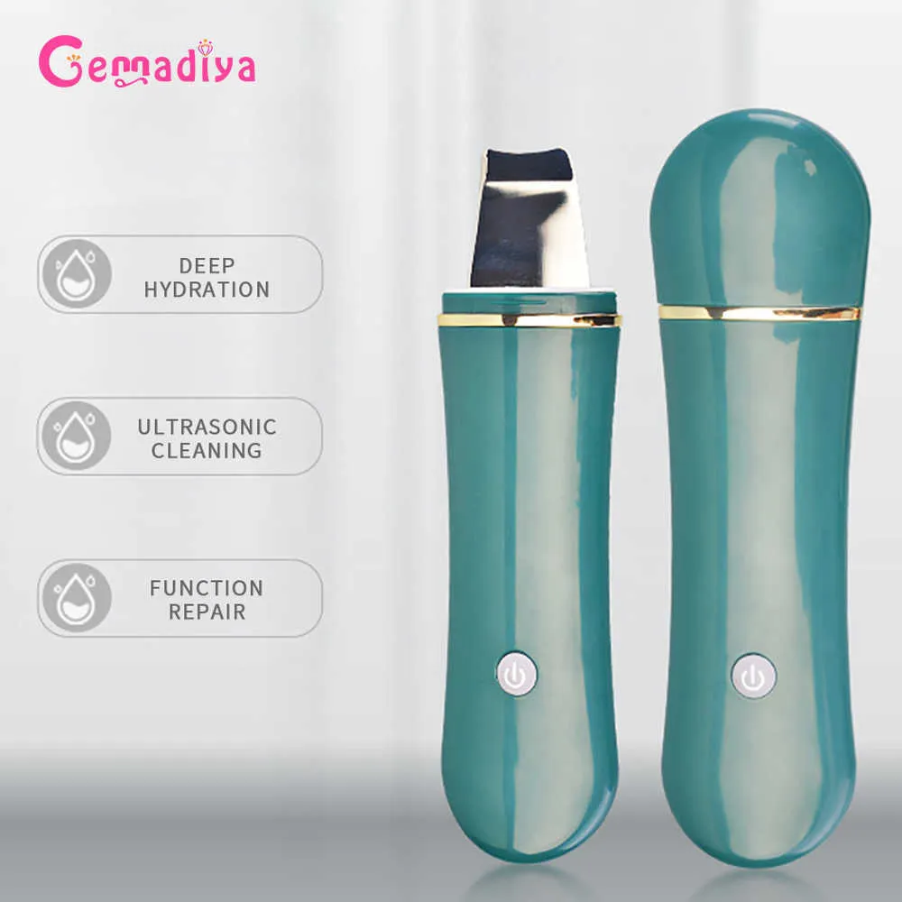 Ultrasonic Skin Scrubber: Facial Spatula for Deep Pore Cleaning ...
