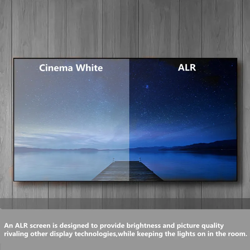 2.35:1 New 4K Thin Bezel Fixed Frame Projection... From Hrlbeauty02 ...