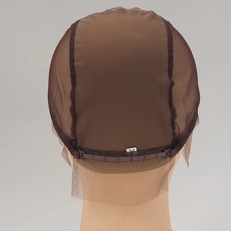 Frontal LaceWigCaps With Transparent Closure 13x4 Wig Net Cap For ...