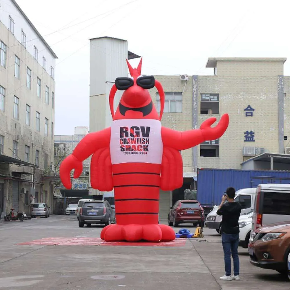 Giant Inflatable Lobster Decoration Lobster Shrimp Model for ...