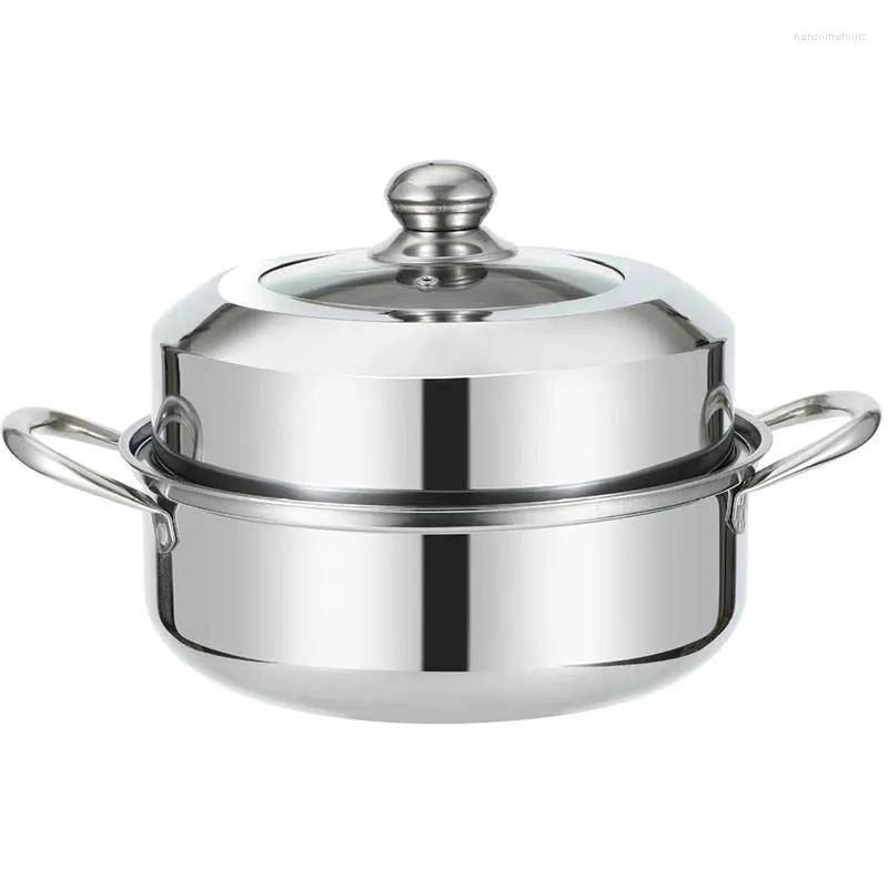 DHgate.com:Stainless Steel Double Boiler 1.28L Soup Steamer Cooking Pot ...