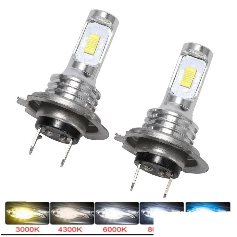 DHgate.com:Ice Blue LED Headlight Conversion Kit, 8000K 3000K 12V Drop ...