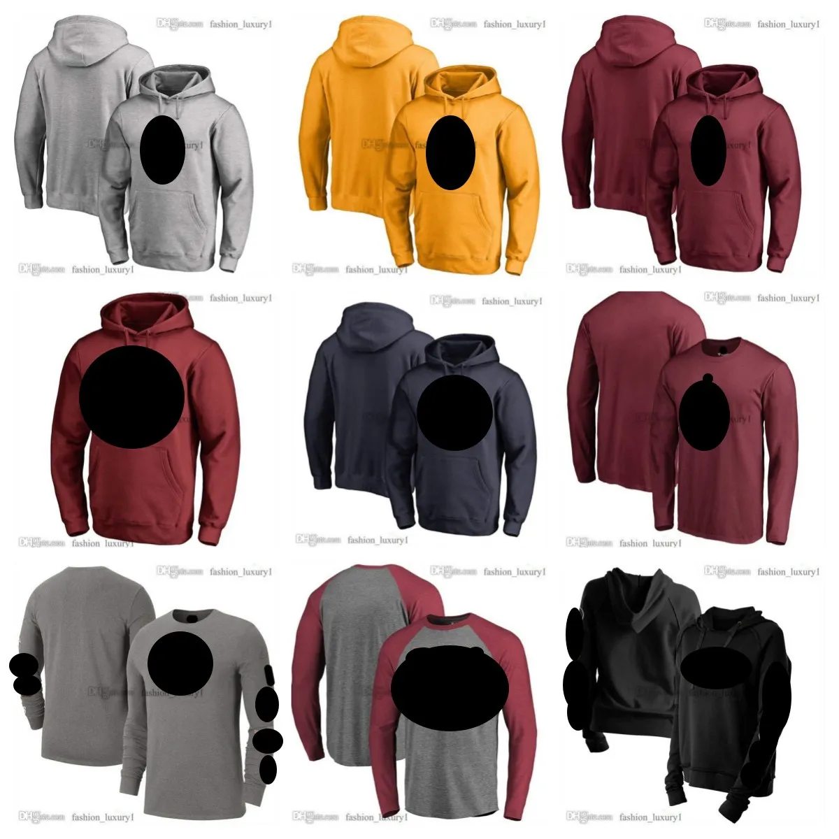 DHgate.com:Men's Long Sleeve Pullover Hoodie | Casual Sports Hooded ...