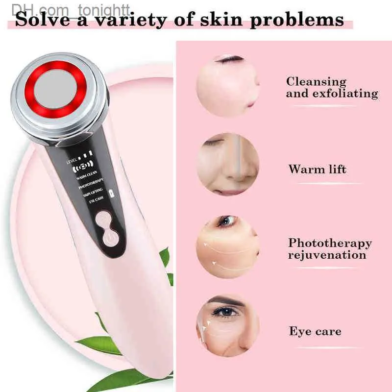 DHgate.com:5-in-1 Face Lift Device Eye Care Skin Rejuvenation LED Light ...