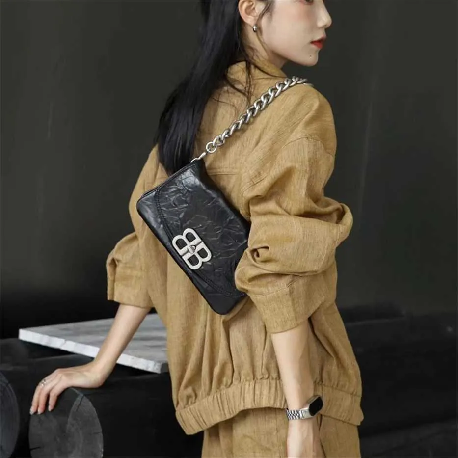 2023 New Genuine Leather Underarm Chain With Hand Grab Pattern High ...