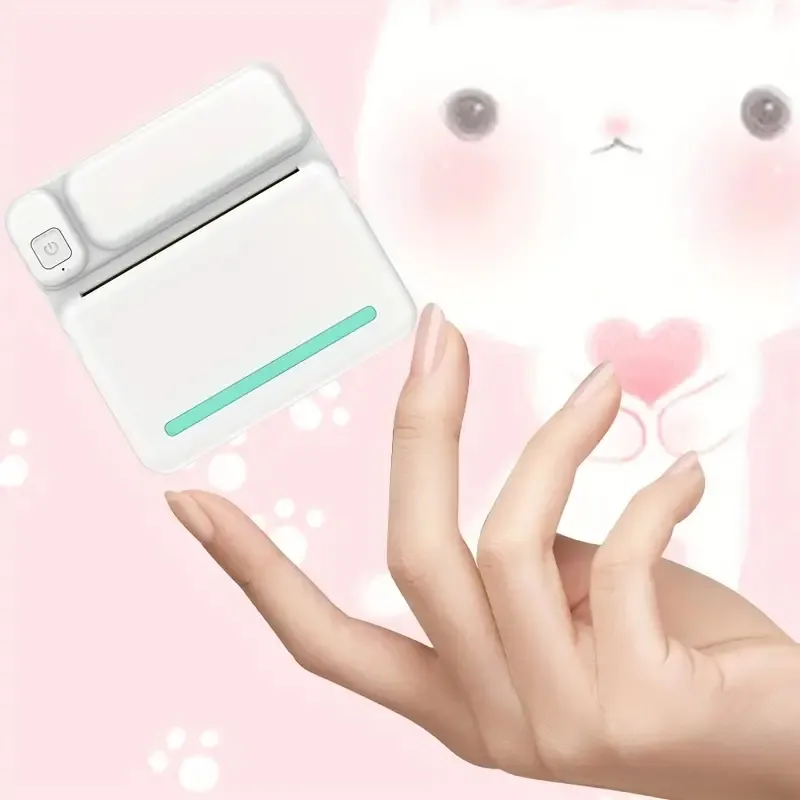 Portable Label Printer - Mini Thermal Printer, Wireless Bluetooth ...