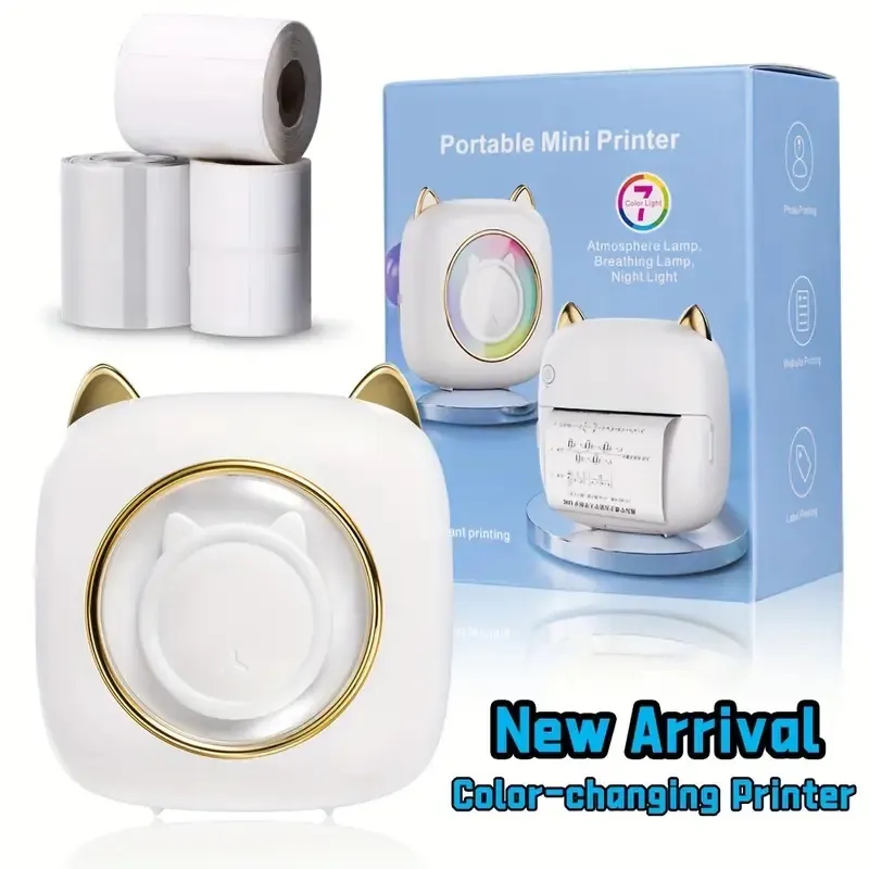 Wholesale Mini Portable Photo Printer Wireless, Pocket Sized Printer ...