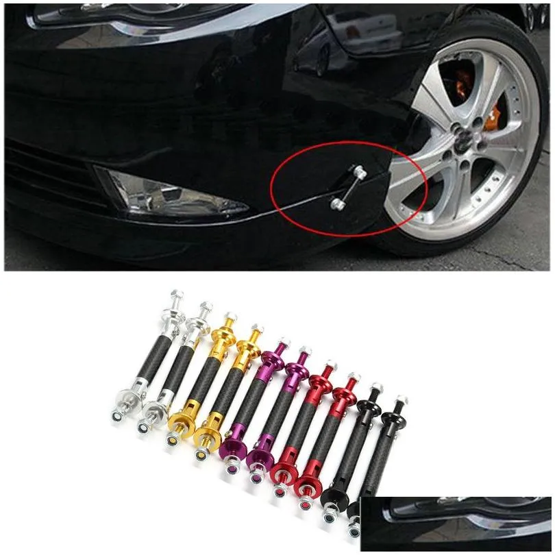DHgate.com:Adjustable Front Rear Carbon Fiber Wind Splitter Bumper ...
