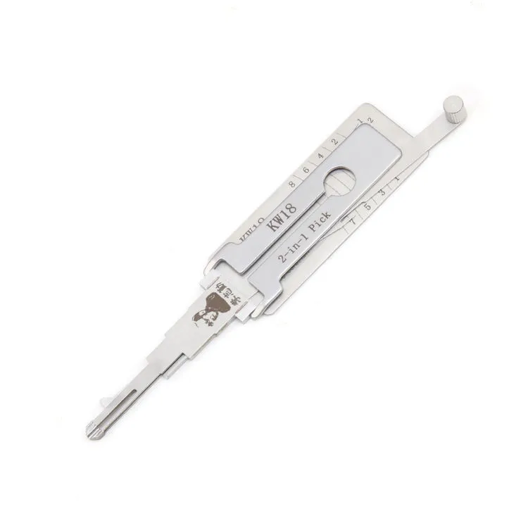 الأصلي Lishi Lockpick 2 في 1 لـ Kawasaki Motorcycle Flat Milling 8 ...