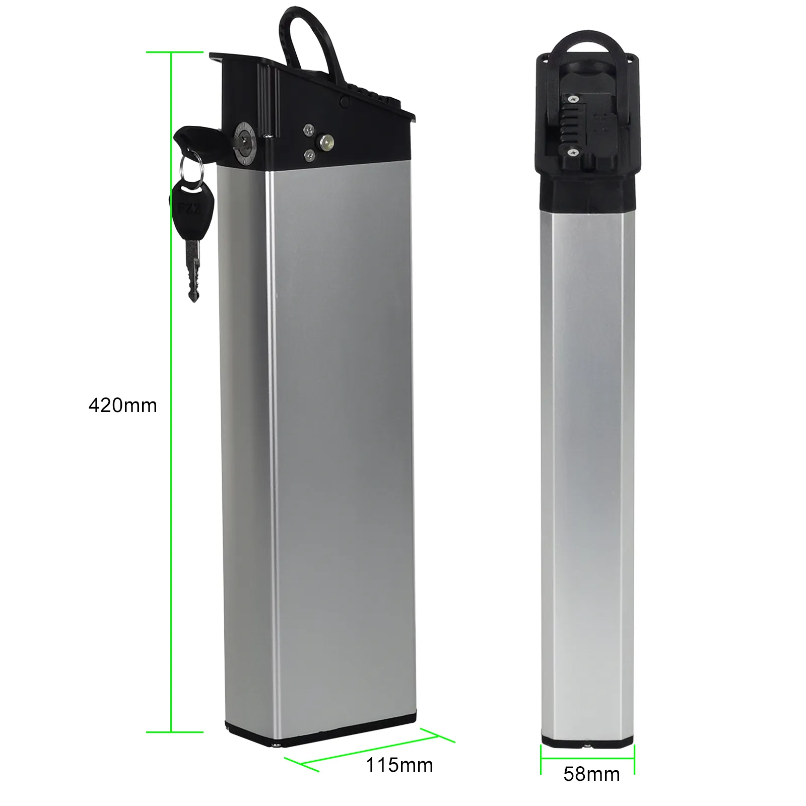 48V/52V E-Bike Battery Upgrade - 17.5Ah High Capacity Replacement for ...