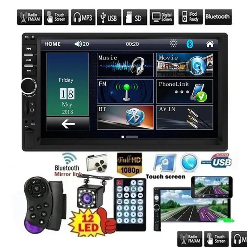 Android 7 Inch Car DVD Player: HD Car Multimedia Mirrorlink Radio With ...