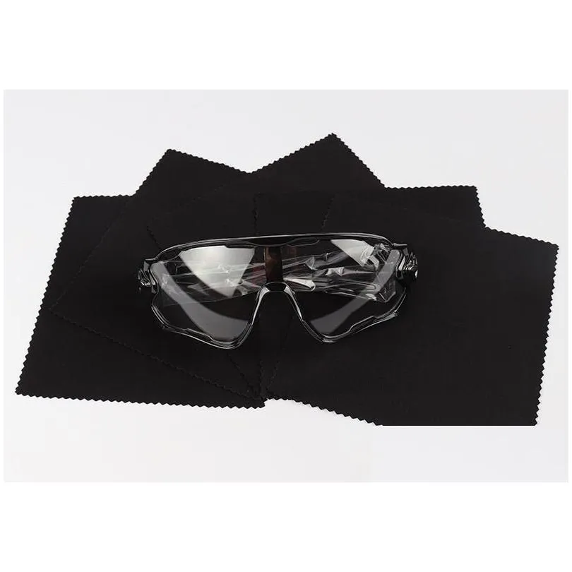 Black Microfiber Glasses Cleaning Cloths 13x13cm, /Box, 5 Boxes from ...