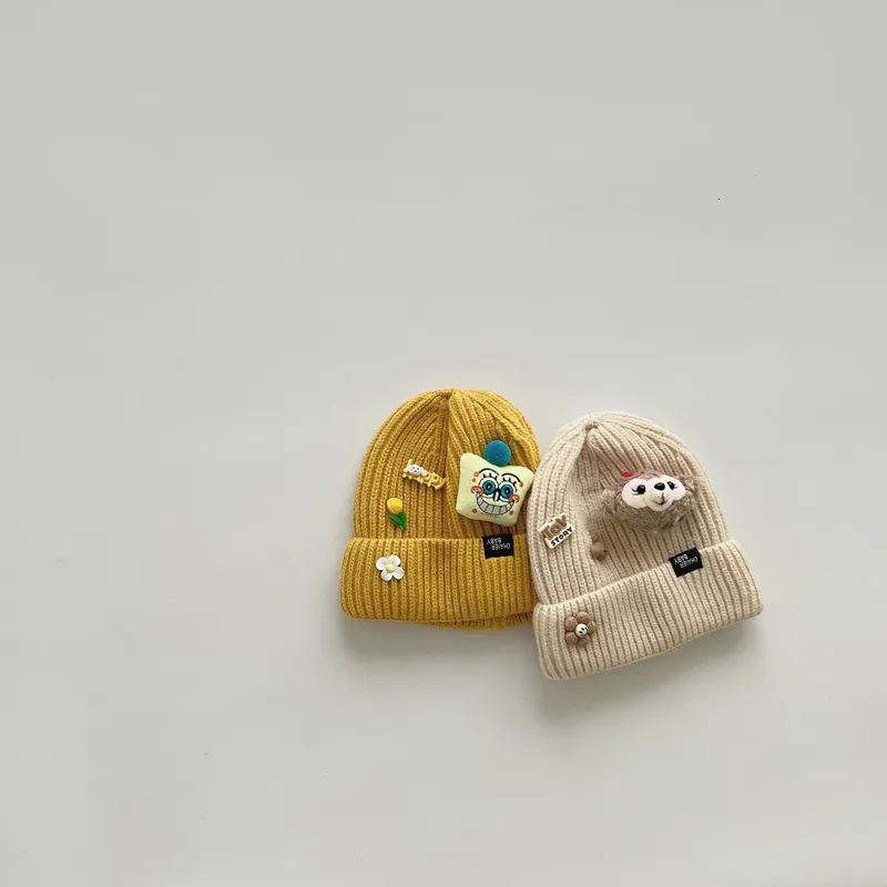 Caps Hats Autumn Winter Lovely Cartoon Animal Accessories Kids Boys ...