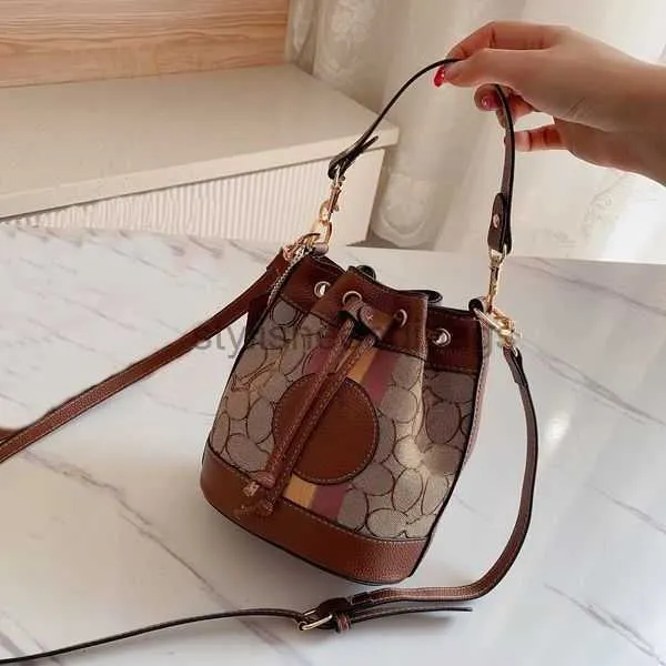 DHgate.com:Chic Printed Bucket Bag - Designer Style Shoulder Bag ...