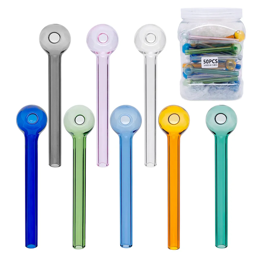 Pyrex Glass Oil Burner Glass Smoke Pipes Colorful Pyrex Smorking ...