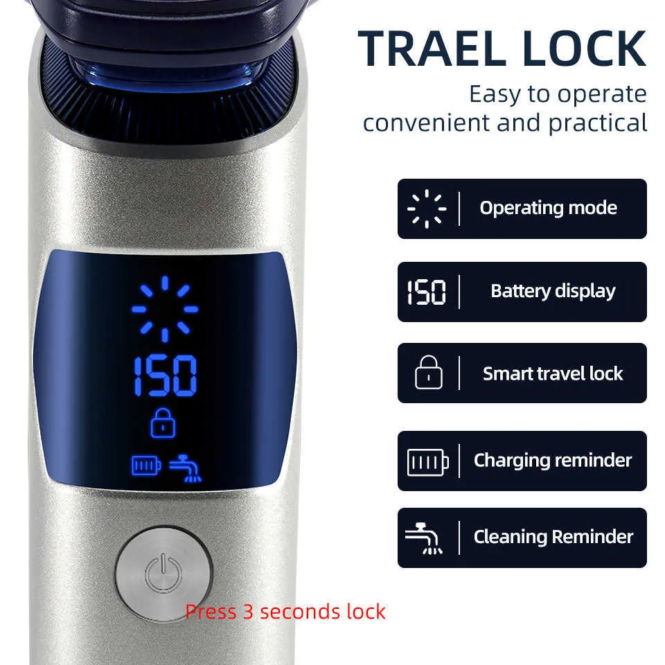 Rasoirs Électriques Rasoir Électrique Sec Et Humide Original Pour ...