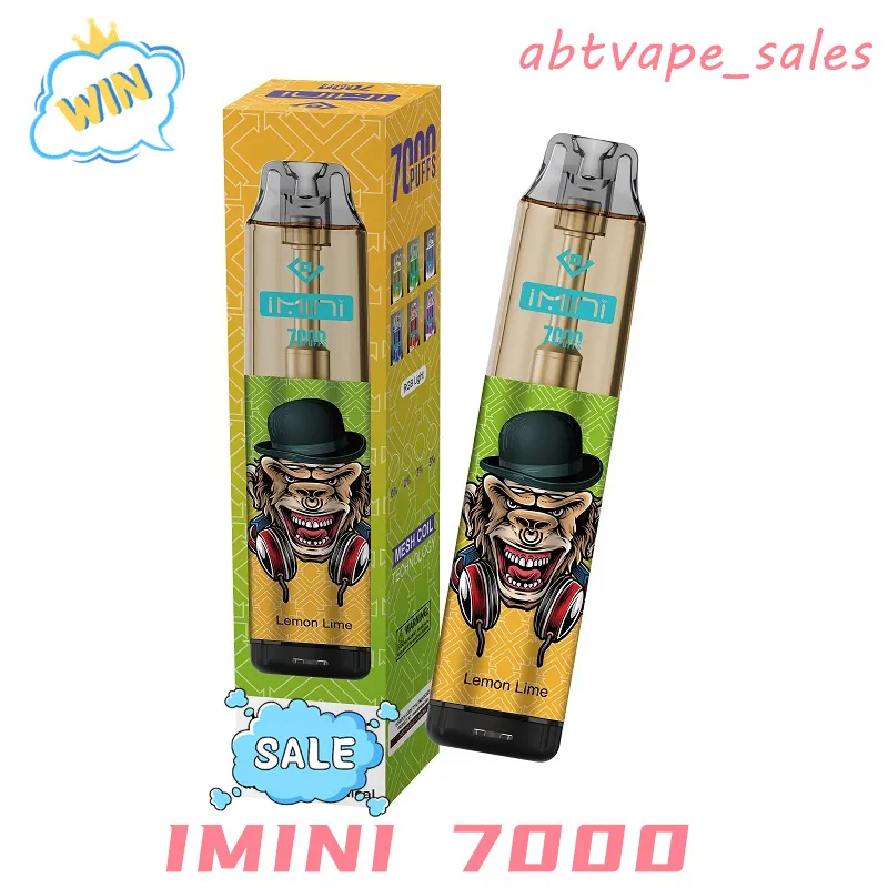 Original Tornado 7000 Puff Disposable Vapes Pen Puff 7000 E Cigarette 0 ...