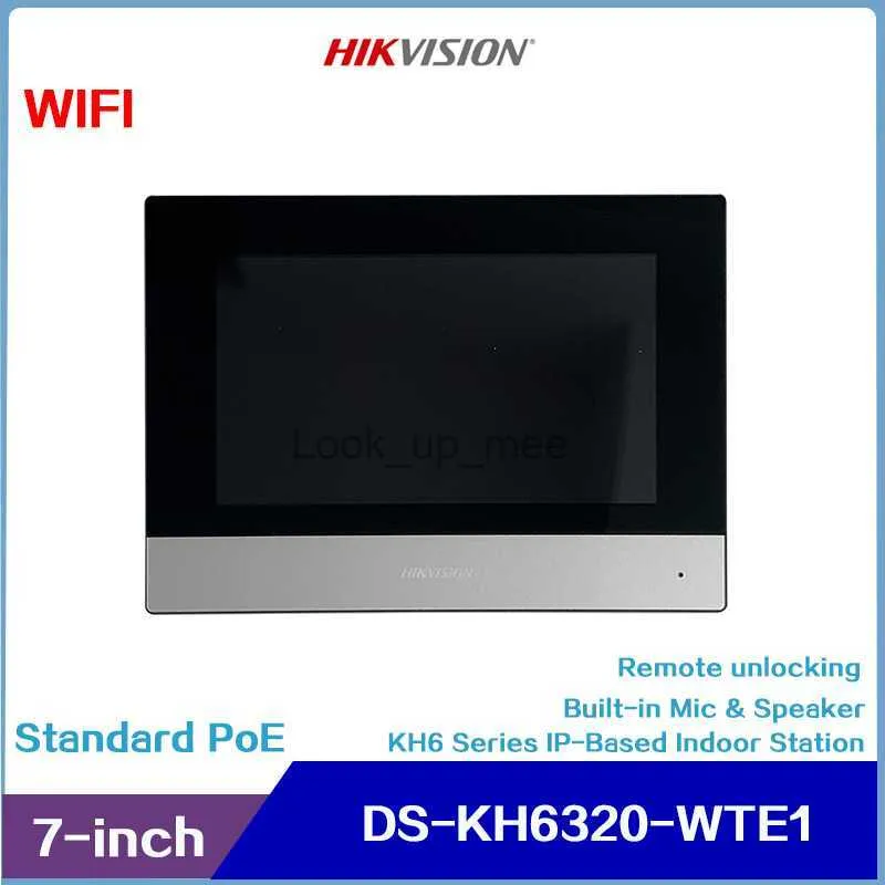 7-Inch PoE WiFi Video Intercom System - Indoor Station Monitor with ...