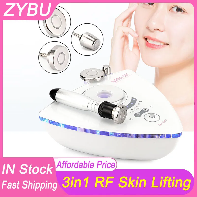 RF Face Body Eye Massage Radio Frequency 3in1 Facial Machine Fine Lines ...