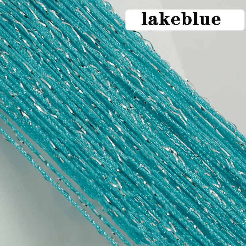 Curtain Glitter Door String Silver Ribbon Shiny Tassel Flash Line ...