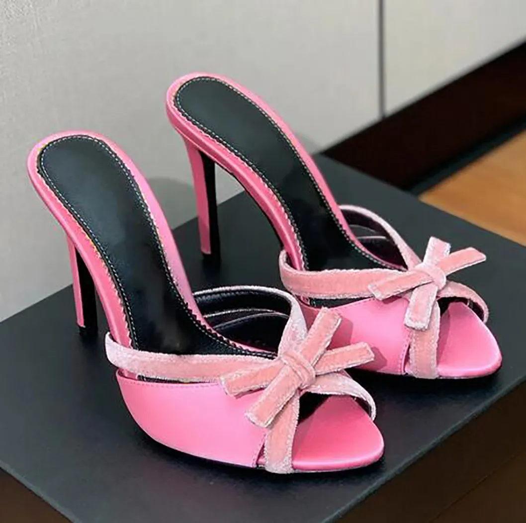 DHgate.com:Womens Velvet Satin Bowknot Dress Shoes | High-End Noble ...