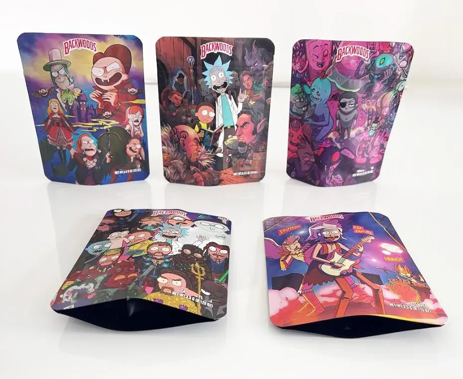 Wholesale Wholesale Backwoods Mylar Bags 3.5g White Zipper Ziplock ...