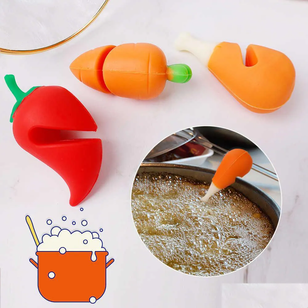 DHgate.com:Silicone Heat-Resistant Anti-Spill Pot Lid Lifter | 2-Pack ...