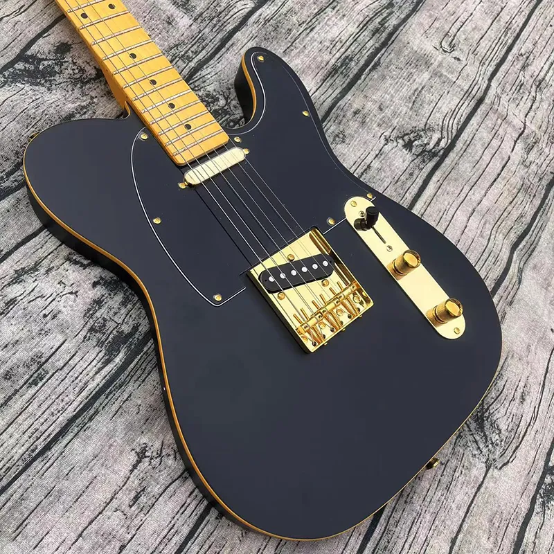 Classic TL Electric Guitar, Black Matte Surface, Noble, Made By ...