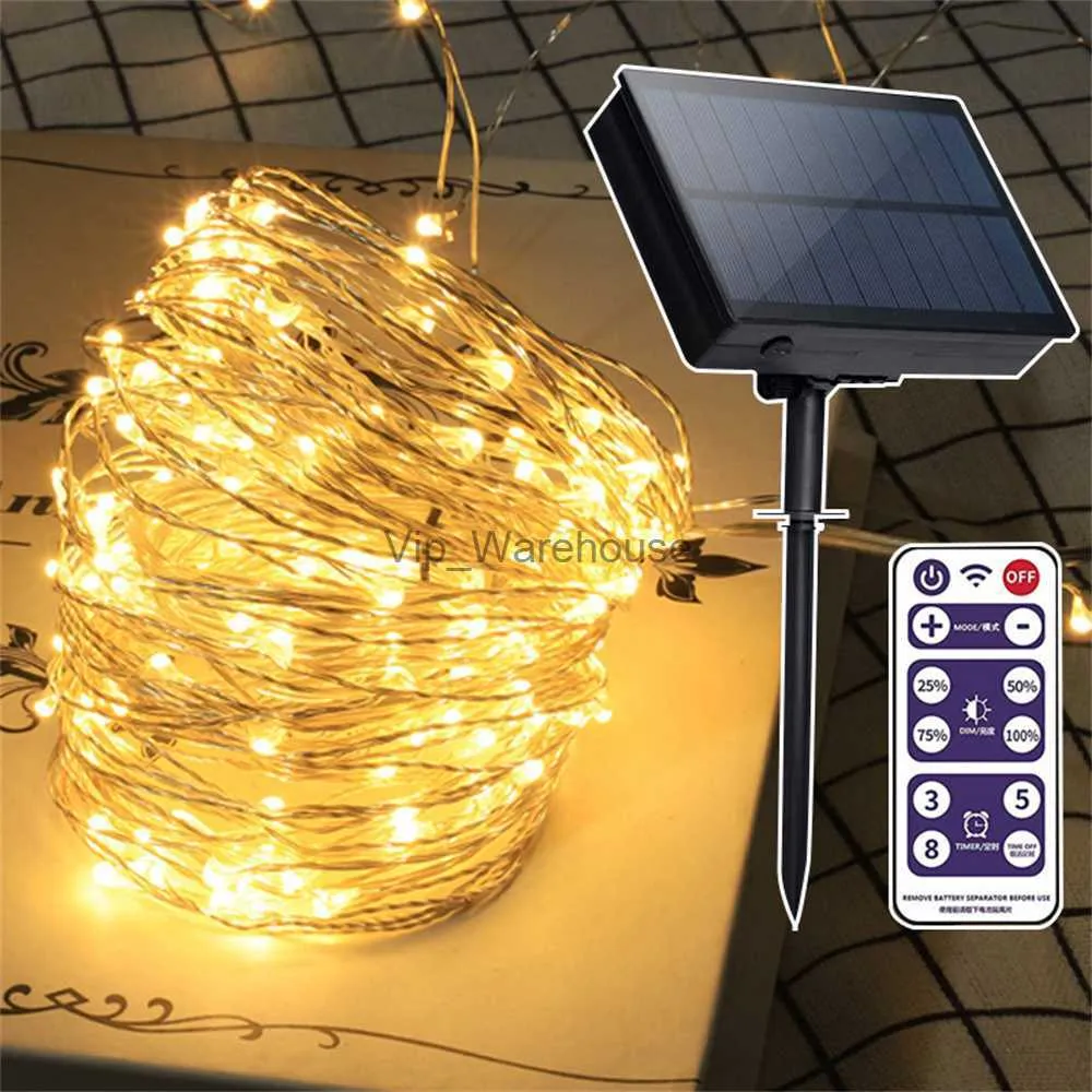 DHgate.com:10/20/30/50M Solar Copper Wire String Fairy Lights with ...