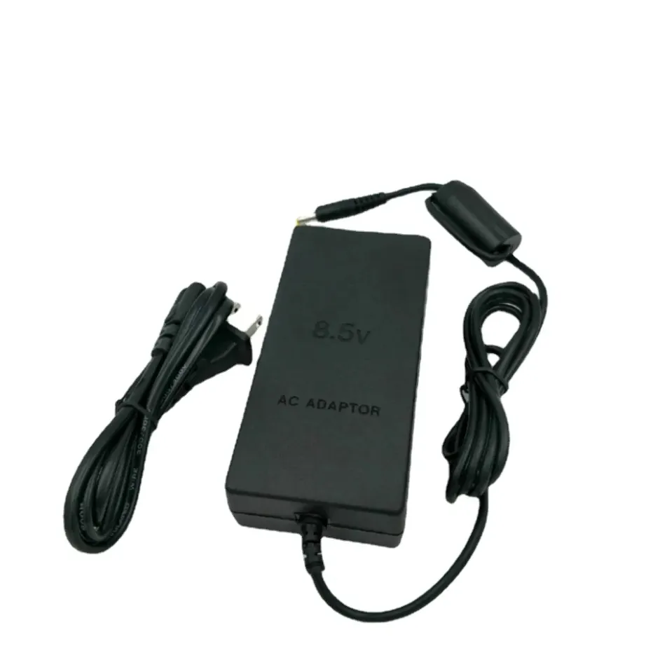 PS2 AC Power Adapter: 8.5V 2.6A Black US Plug Wall Charger Power Supply ...