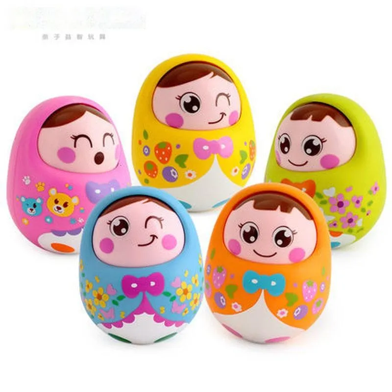 Wobbly Fun! Baby Tumbler Toy - Nodding Doll, Early Educational Play ...
