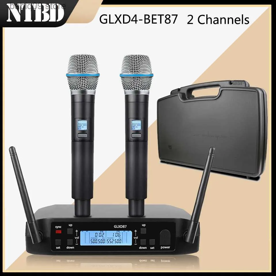 DHgate.com:GLXD4 BETa87a UHF Professional Wireless Microphone System with Beta87a Microphone, 2 ...