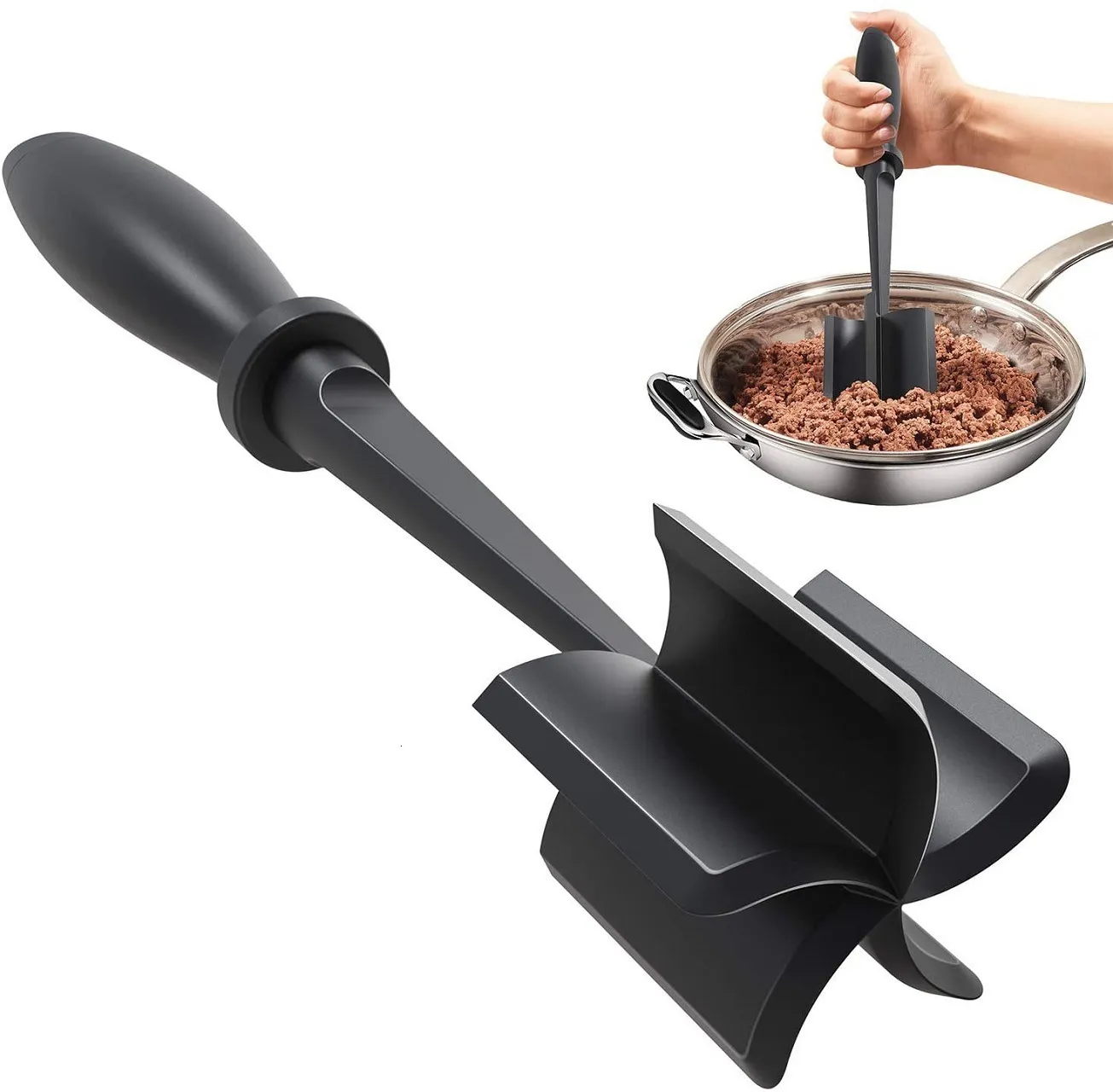 DHgate.com:1pc Premium Heat Resistant Meat Poultry Chopper Masher And ...