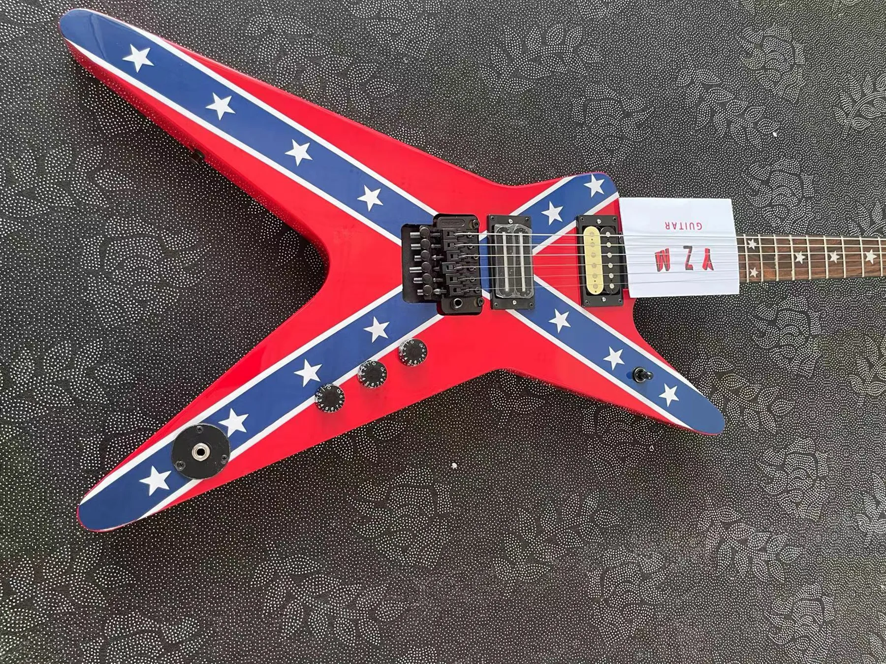 Red Flag Electric Guitar Six String High End... From Brinkley, $294.79 ...