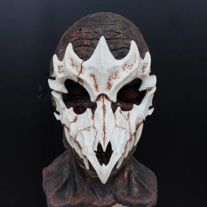 DHgate.com:Skull Halloween Mask Dragon God Skeleton Cosplay Costume ...