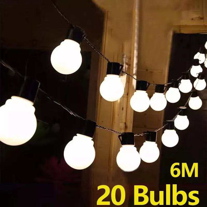 G50 Globe Bulb LED Fairy String Lights For Fun For Outdoor Events ...
