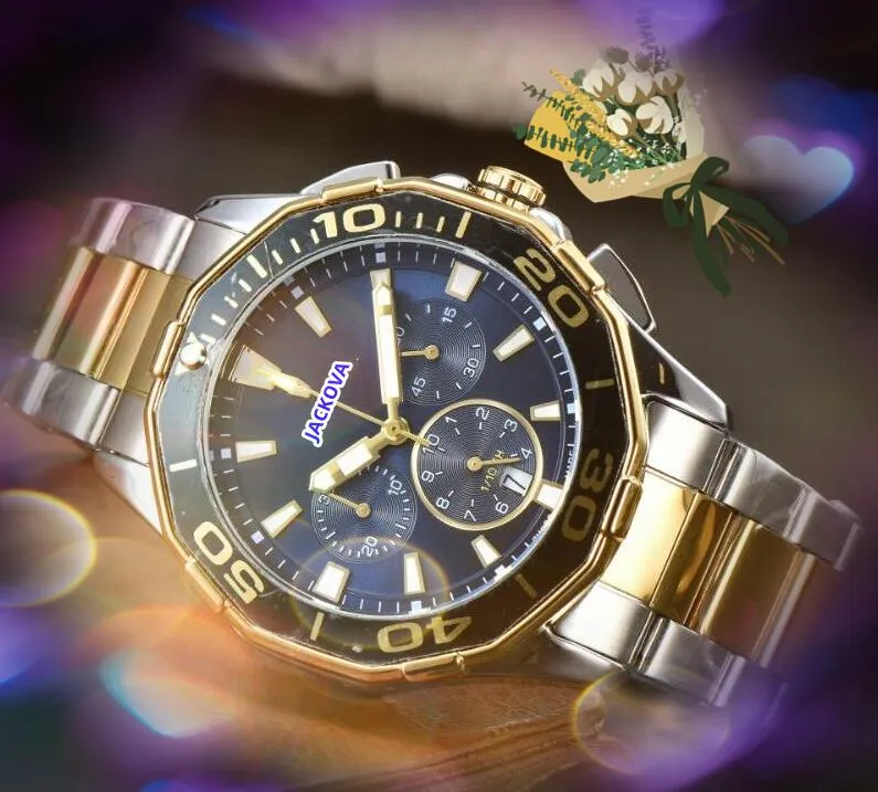 Luxury Automatic Mens Stopwatch Watch With Quartz Battery, Lumious ...