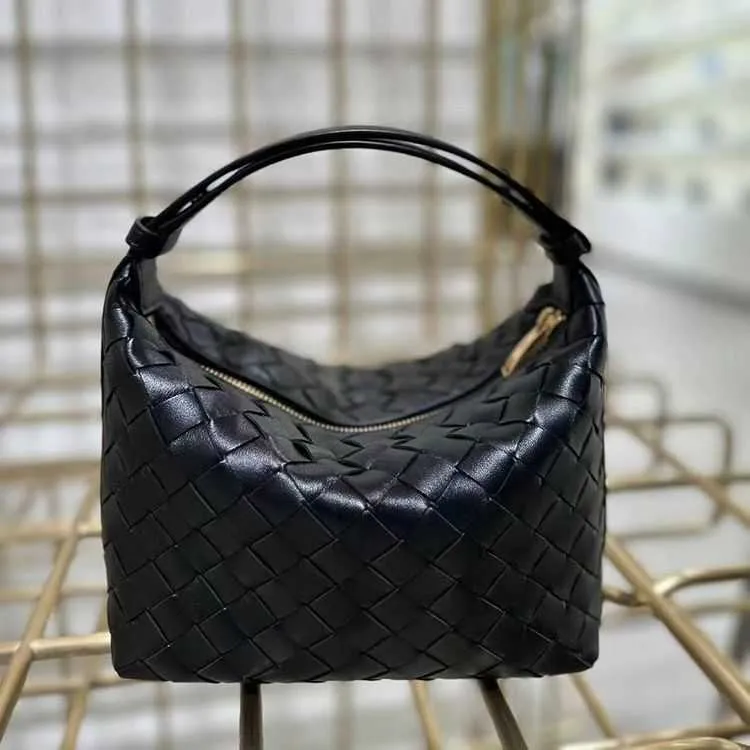 Designer Soft Leather Mini Tote Bag For Teen Girls Versatile Handwoven ...