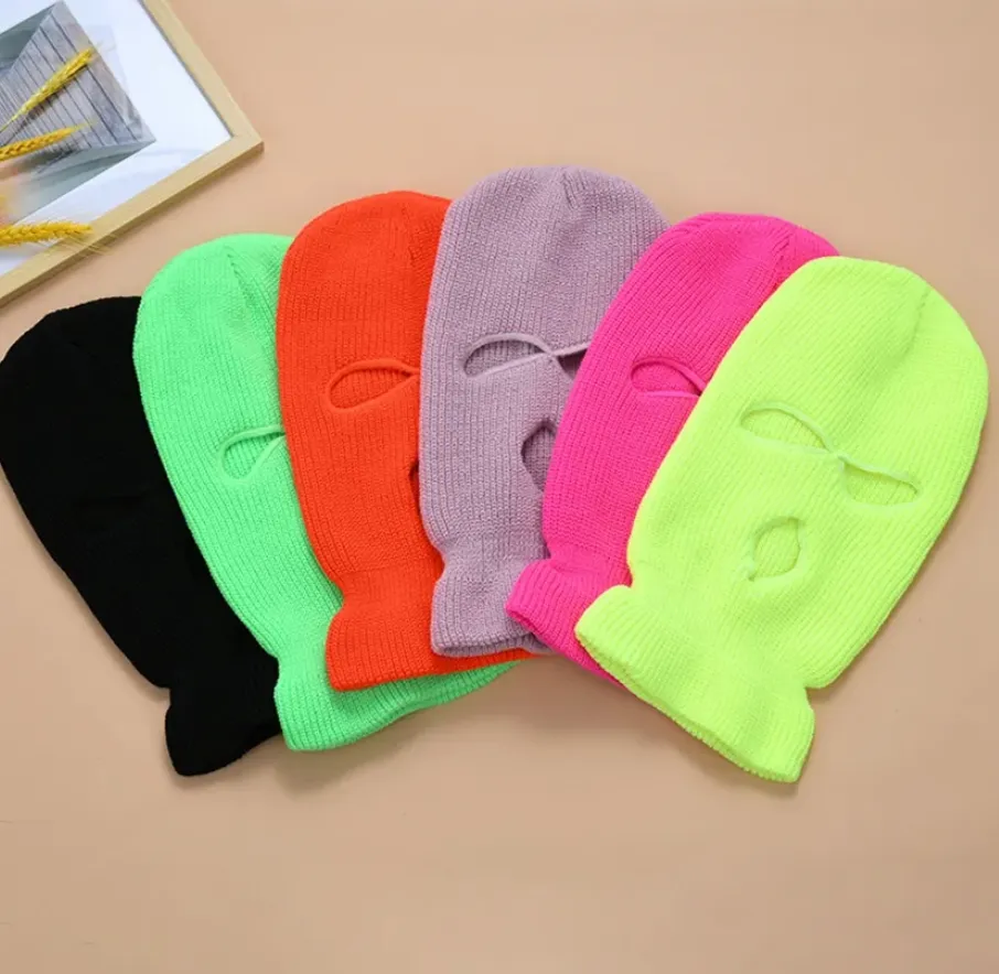 DHgate.com:Winter Full Face Ski Mask, 3-Hole Warm Tactical Balaclava ...