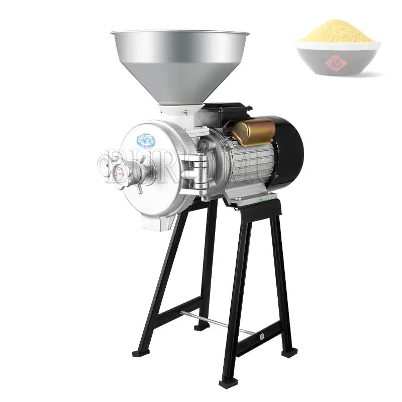 Electric Grain Mill Grinder Commercial Grade Soybean Milk Machine, Wet ...
