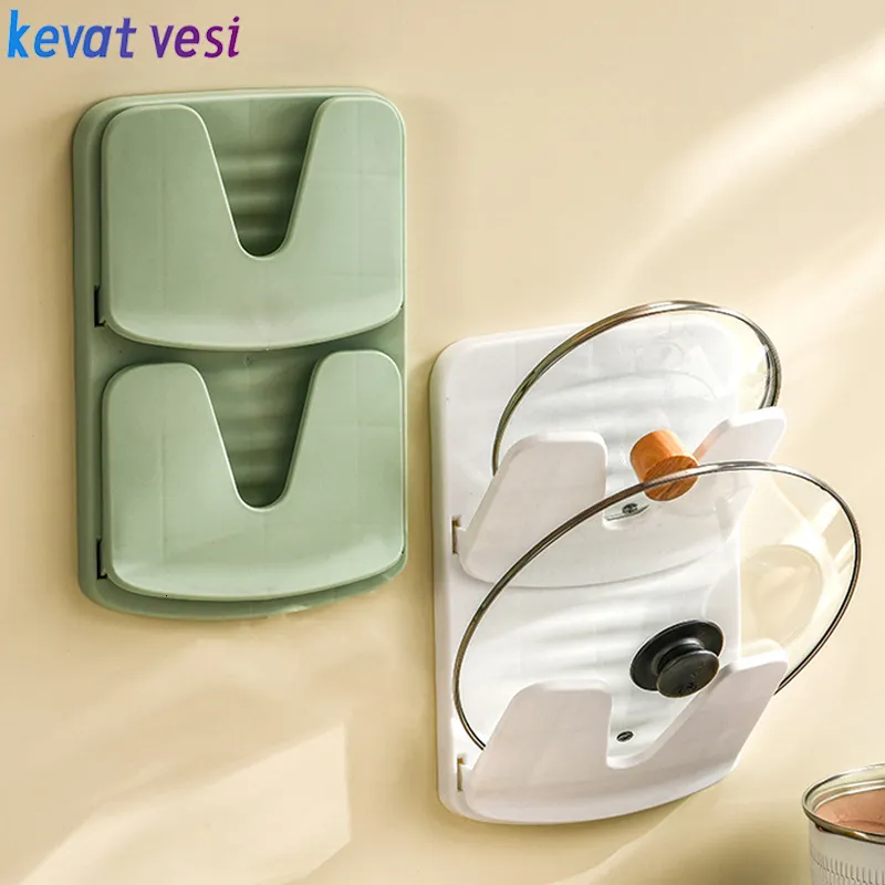 DHgate.com:Space-Saving Wall Mount Pot Lid Holder | Self-Adhesive ...